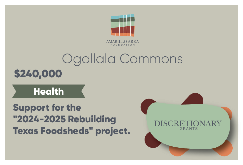 Amarillo Area Foundation Announces the First Discretionary Grant Cycle ...